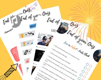 2023 Bucket List Printable New Years Eve Activity 2023 - Etsy