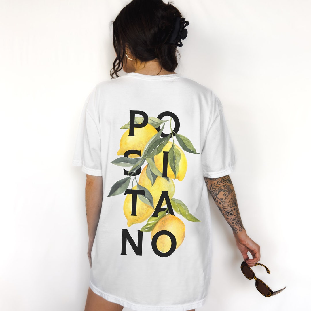 Positano T-shirt, Italy Tshirt, Amalfi Coast Shirt, Summer Travel, Gift ...