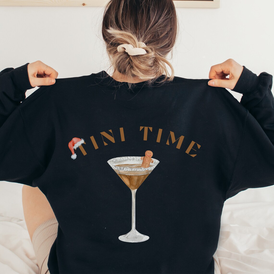 Tini Time Sweatshirt, Gingerbread Martini Gift, in My Martini Era ...