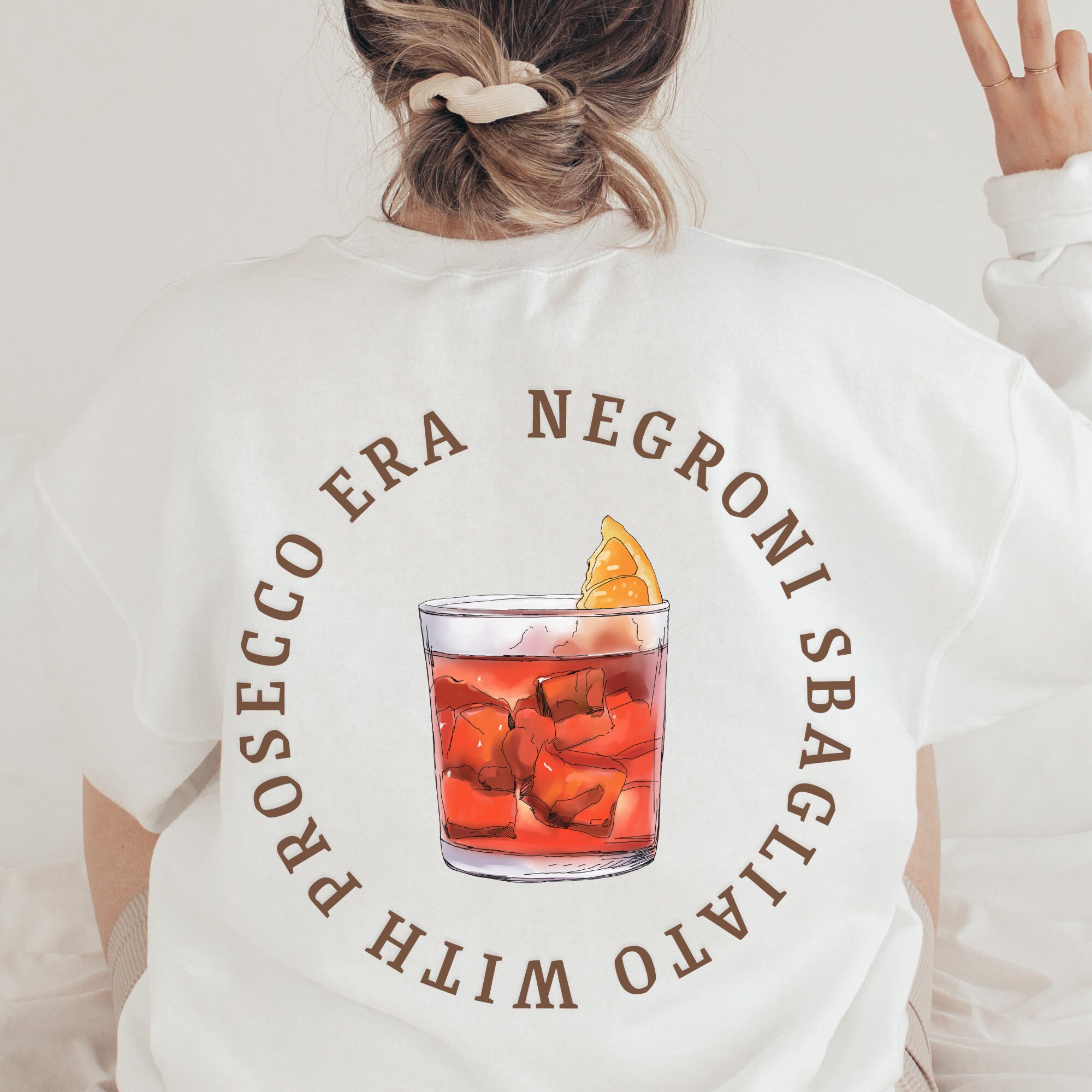 Negroni Spagliato With Prosecco in It Era, Negroni Sbagliato Sweatshirt ...