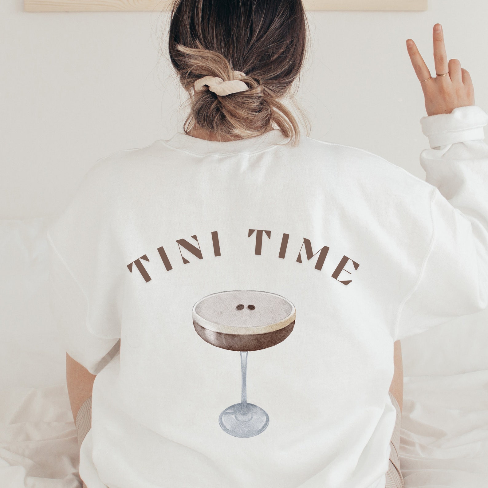 Tini Time Sweatshirt, in My Espresso Martini Era Sweatshirt, Espresso ...
