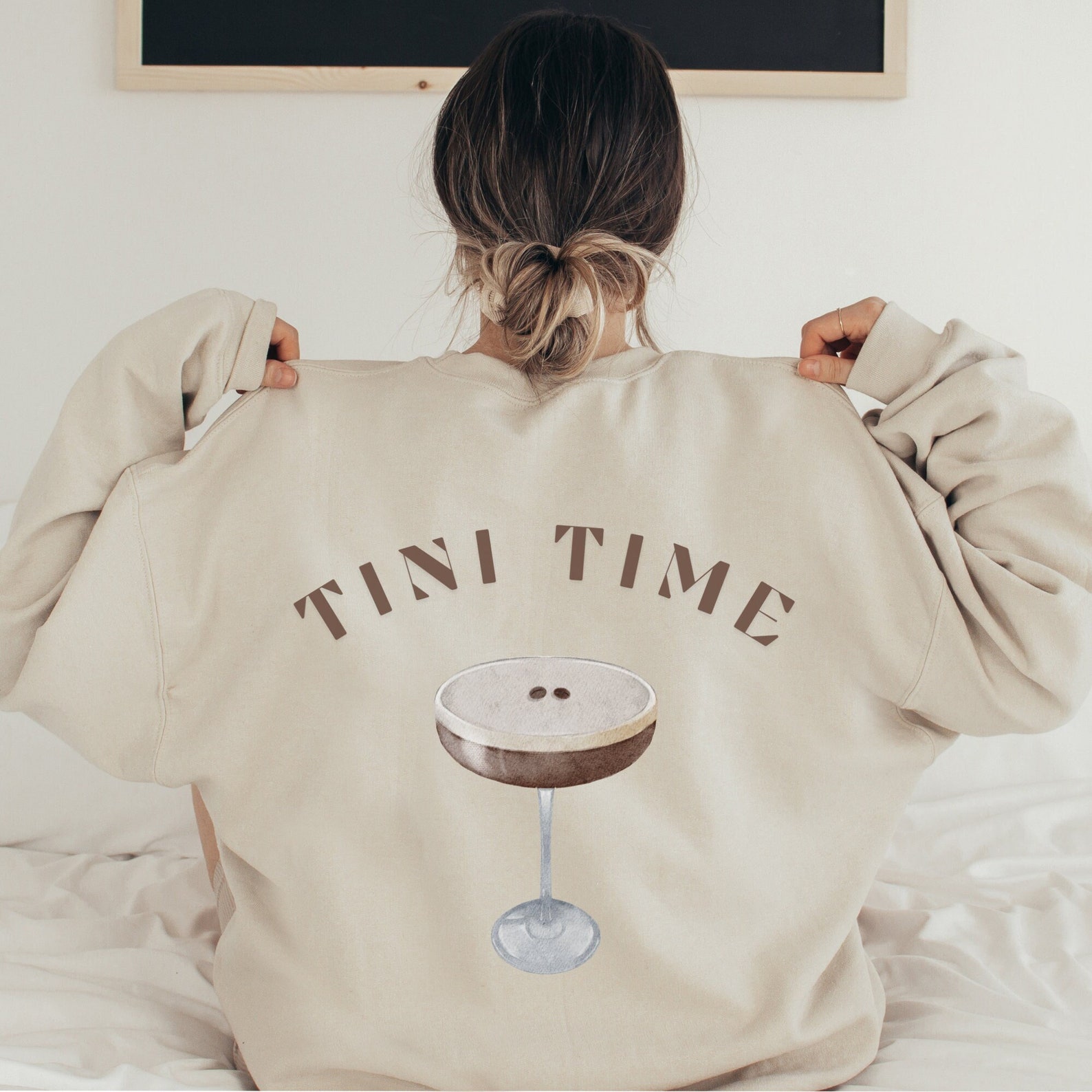 Tini Time Sweatshirt, in My Espresso Martini Era Sweatshirt, Espresso ...