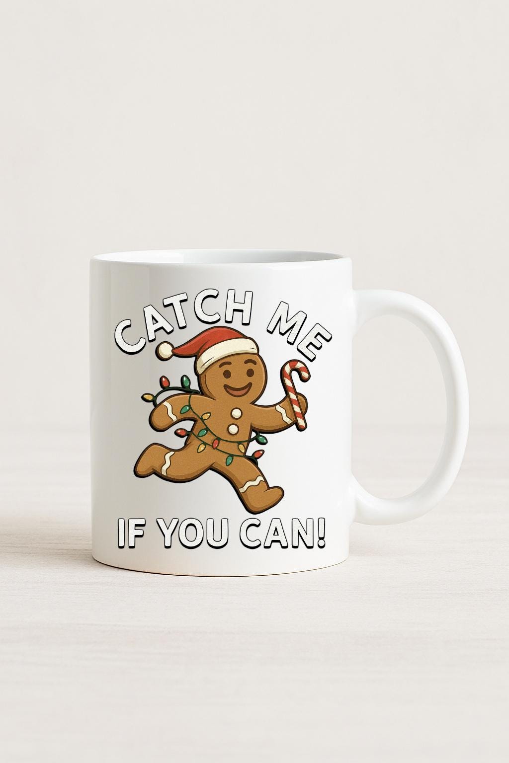 Catch Me If You Can Gingerbread PNG • Cute Christmas Cookie Clipart ...