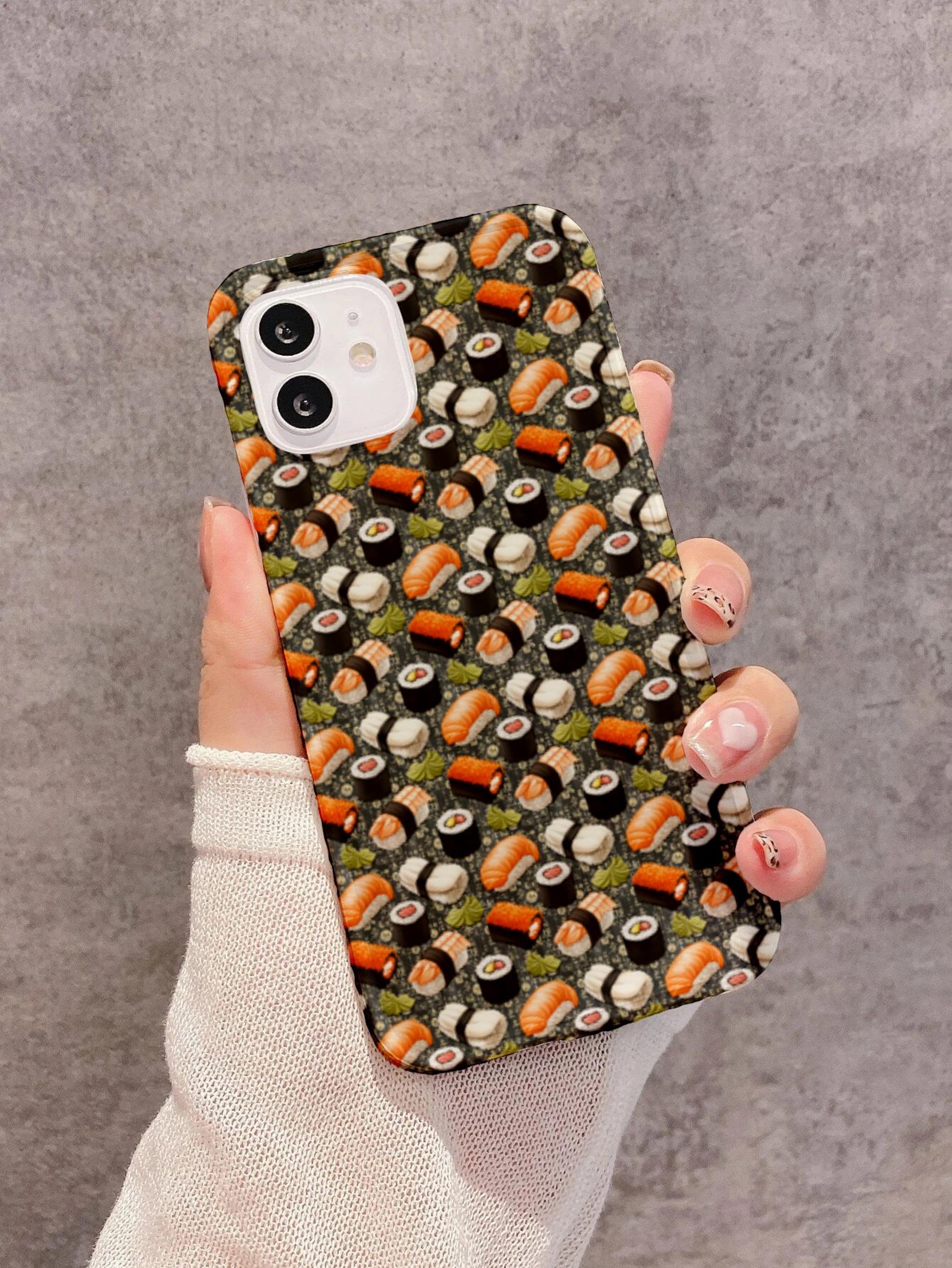 Sushi Seamless Digital Pattern, Sushi Digital Paper, Food Patterns ...