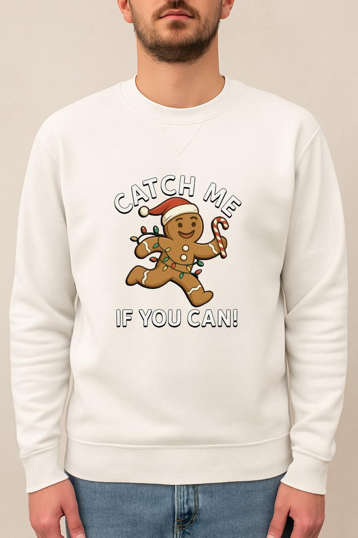 Catch Me If You Can Gingerbread PNG • Cute Christmas Cookie Clipart ...