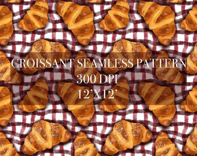 Papercraft Croissant, PDF Croissant Template, for DIY Croissant, 3D ...