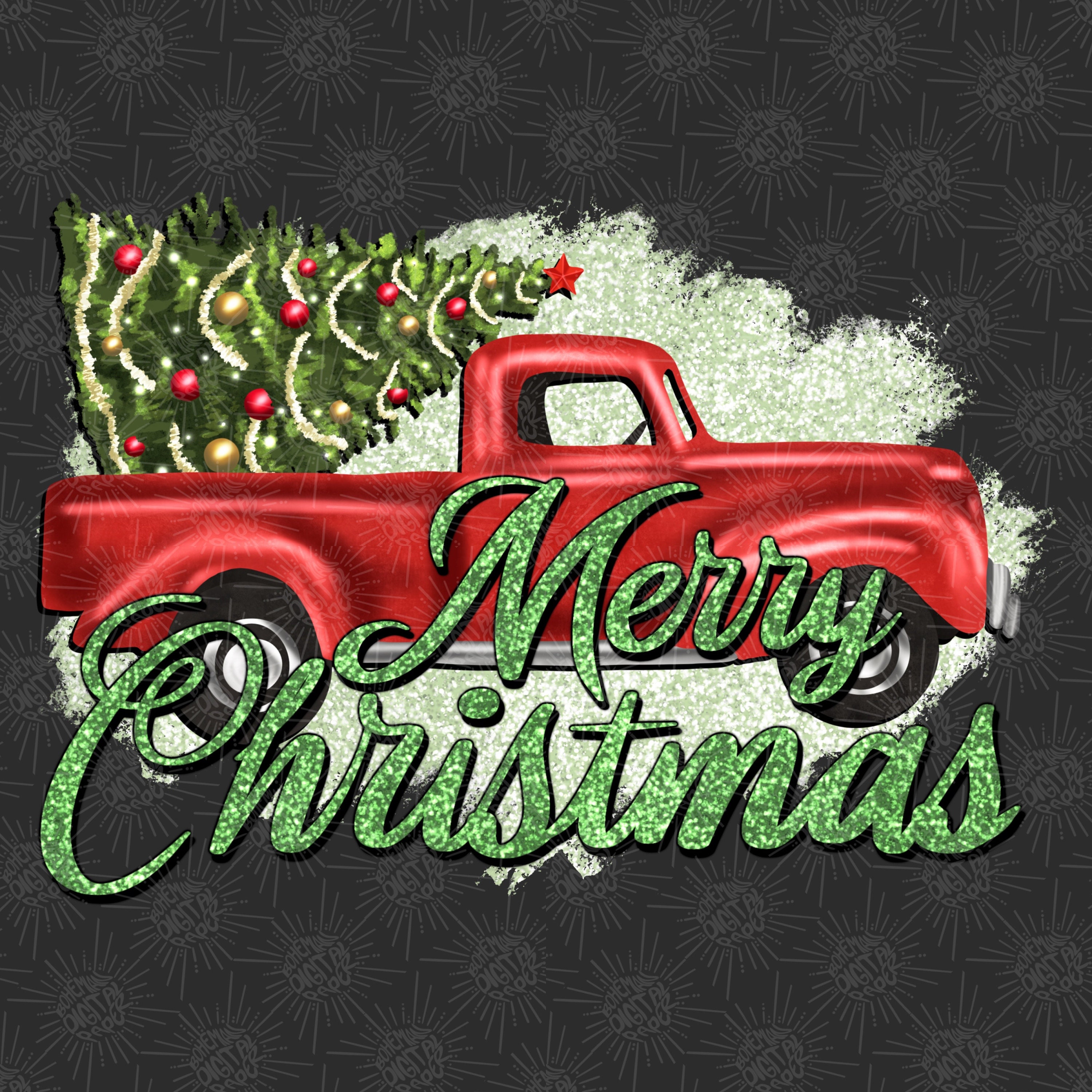 Merry Christmas PNG, Merry Christmas PNG, Merry Christmas Sublimation ...