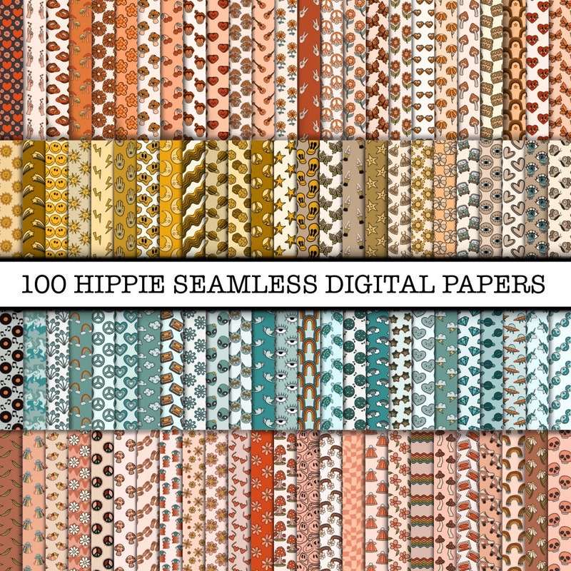 Hippie Papers - Etsy
