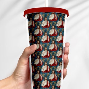 Faith Jesus Christ Seamless Digital Pattern, Digital Paper, Jesus ...