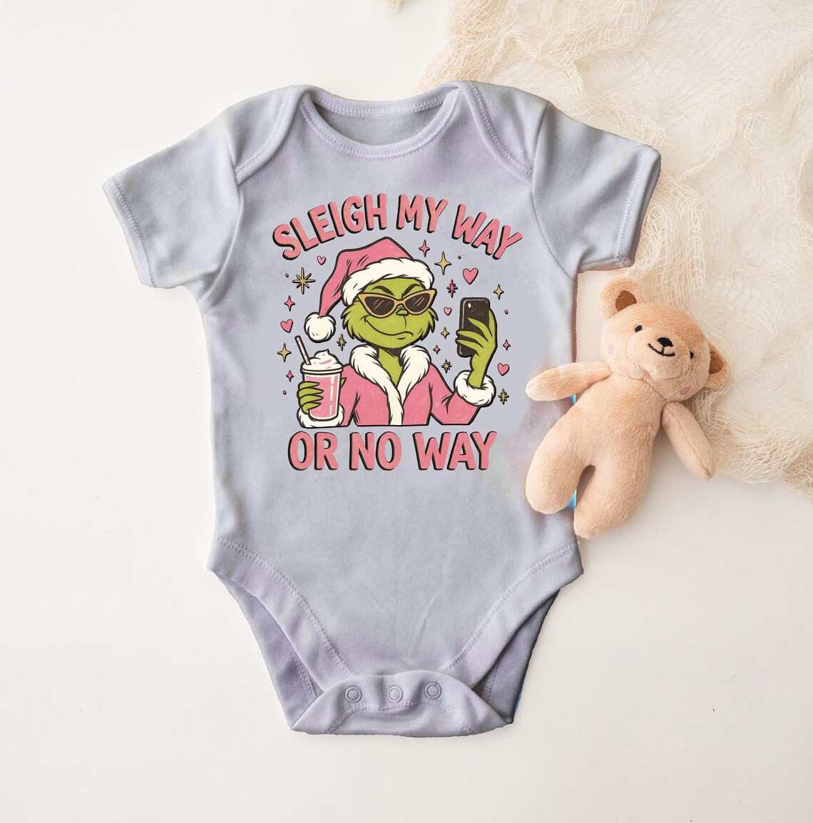 Mean Green Christmas Babe PNG – Sassy Holiday Clipart Retro Festive Art ...