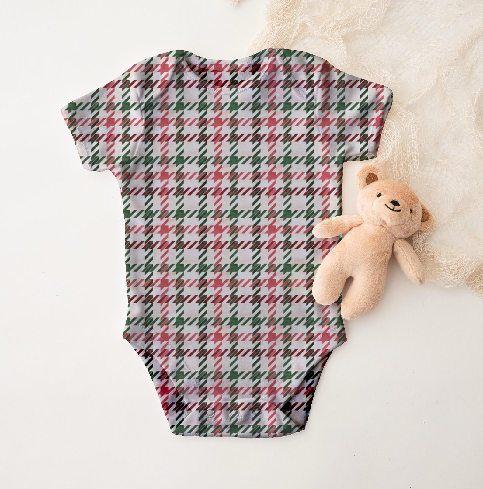 10 Christmas Plaid Seamless Digital Papers,christmas Plaid Digital ...