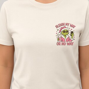 Mean Green Christmas Babe PNG – Sassy Holiday Clipart Retro Festive Art ...