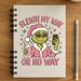 Mean Green Christmas Babe PNG – Sassy Holiday Clipart Retro Festive Art ...