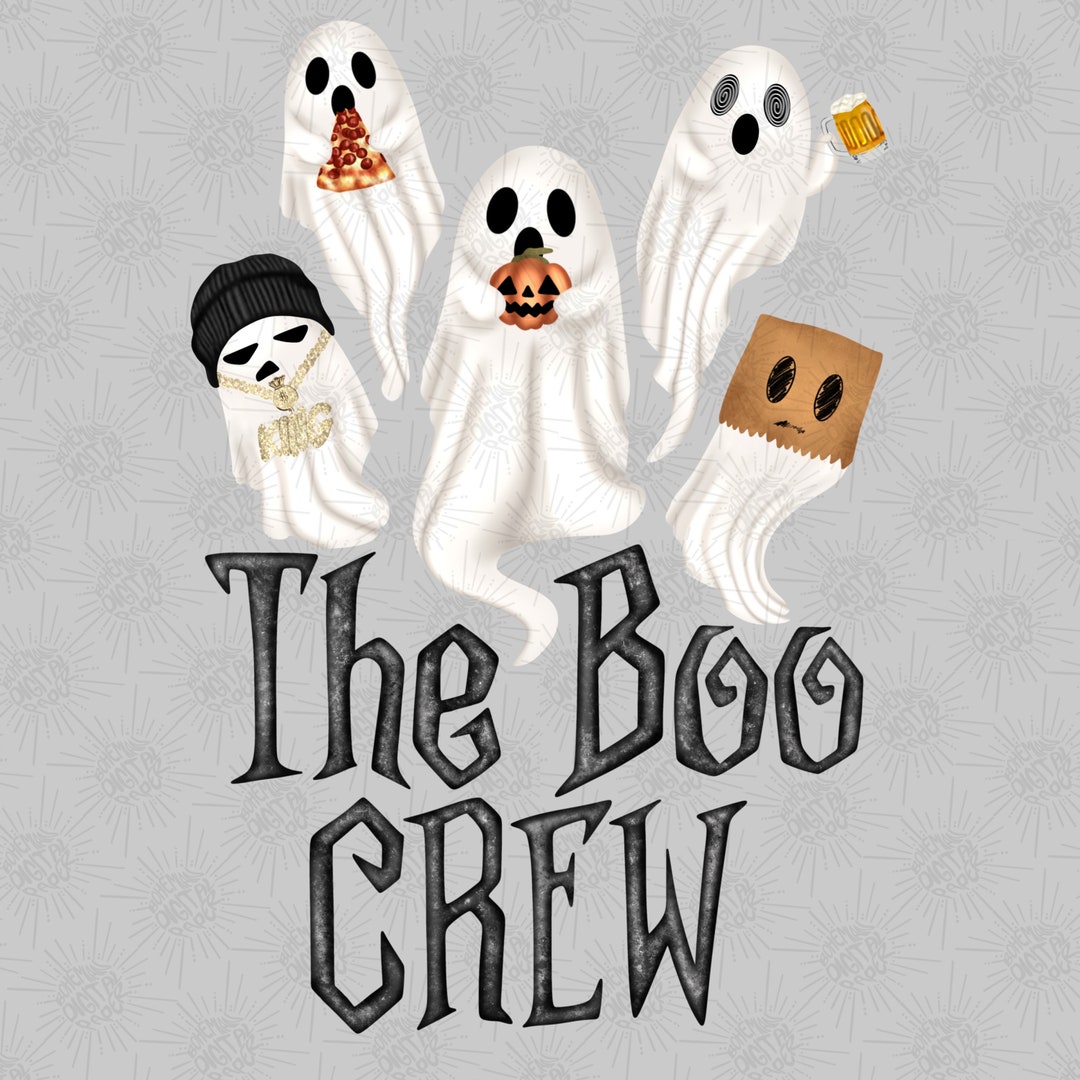 The Boo Crew PNG, Halloween Crew PNG, Halloween the Boo Crew ...
