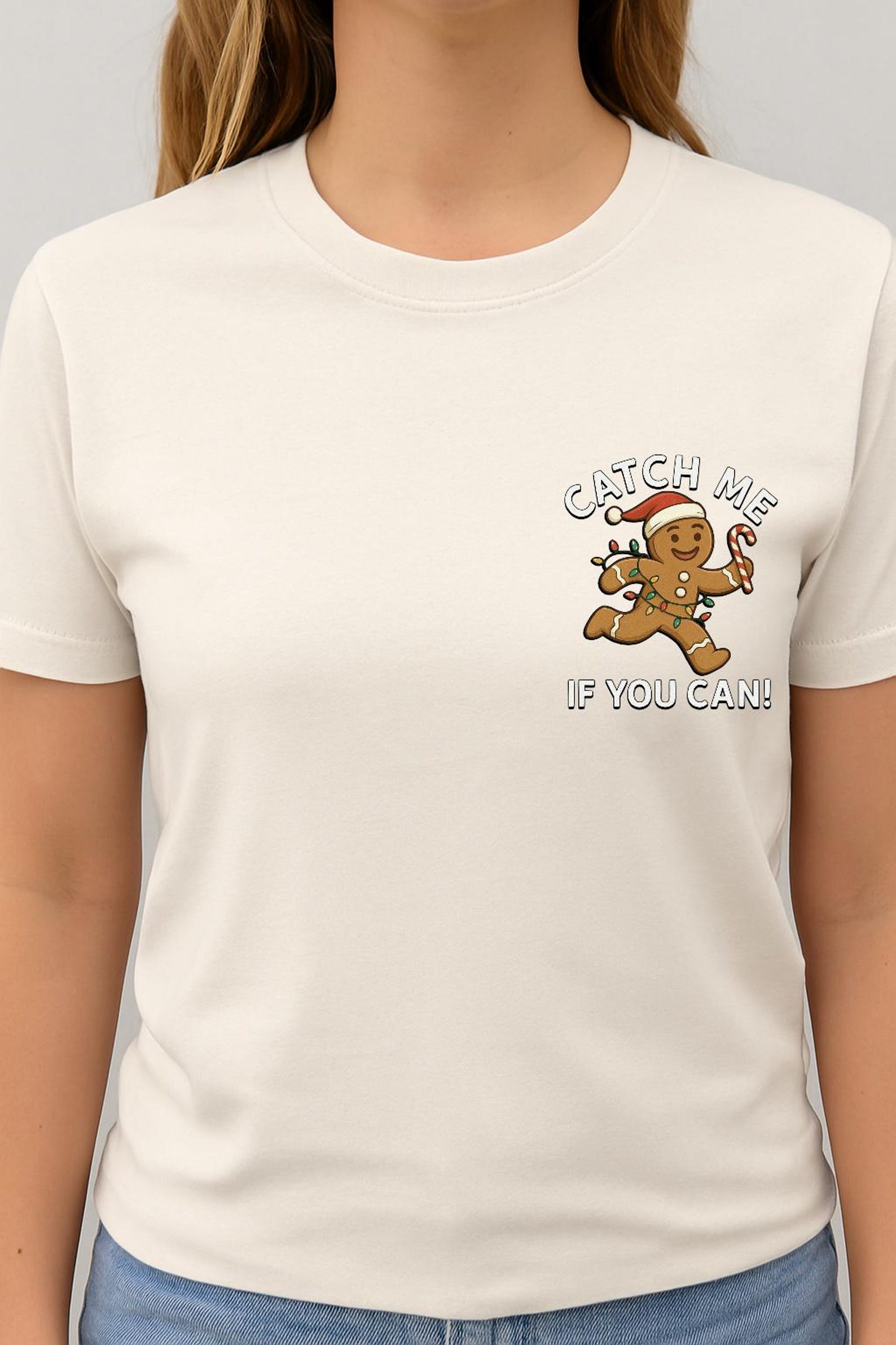 Catch Me If You Can Gingerbread PNG • Cute Christmas Cookie Clipart ...