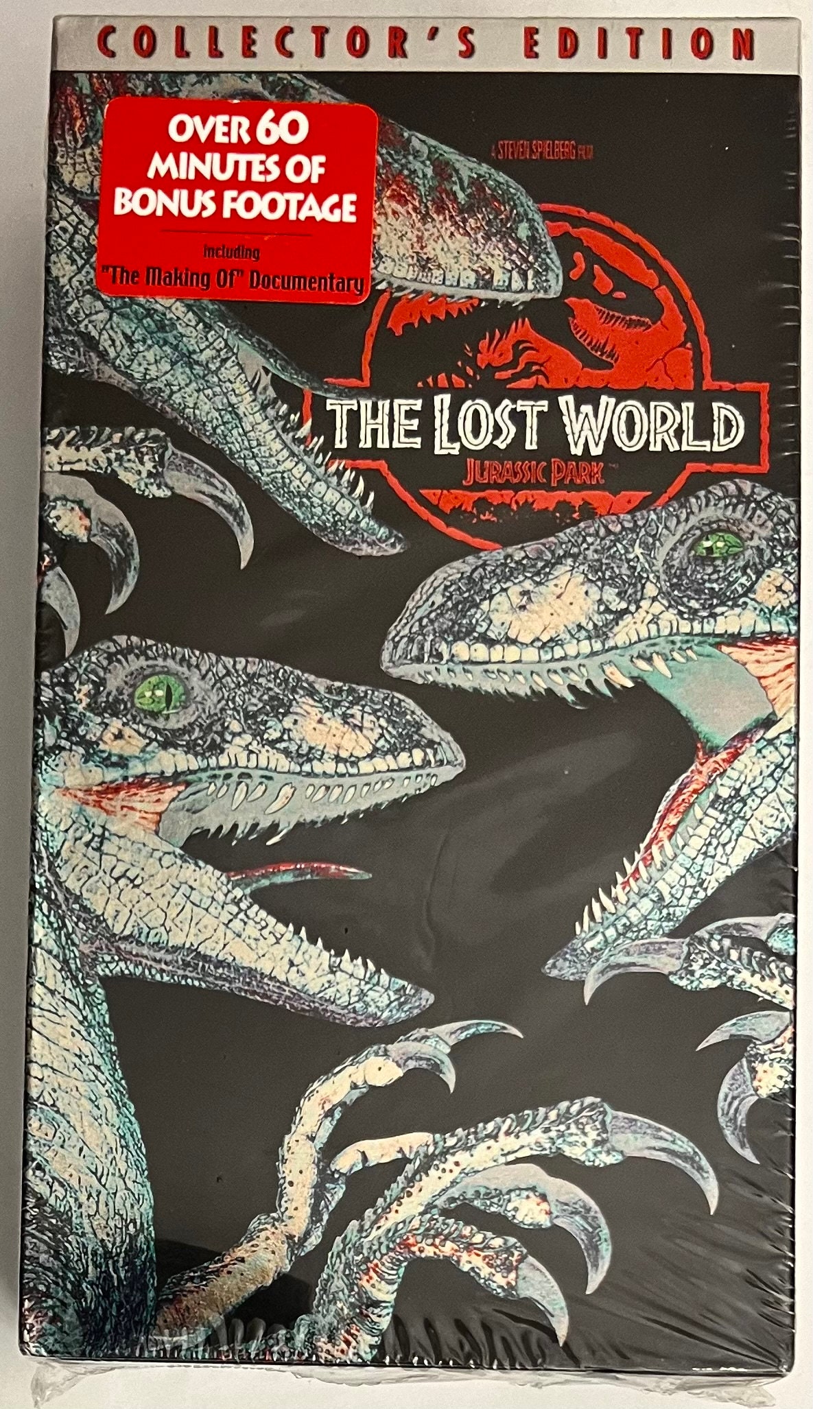 Jurassic Park - the Lost World (VHS) Collectors Edition, Sealed - Etsy