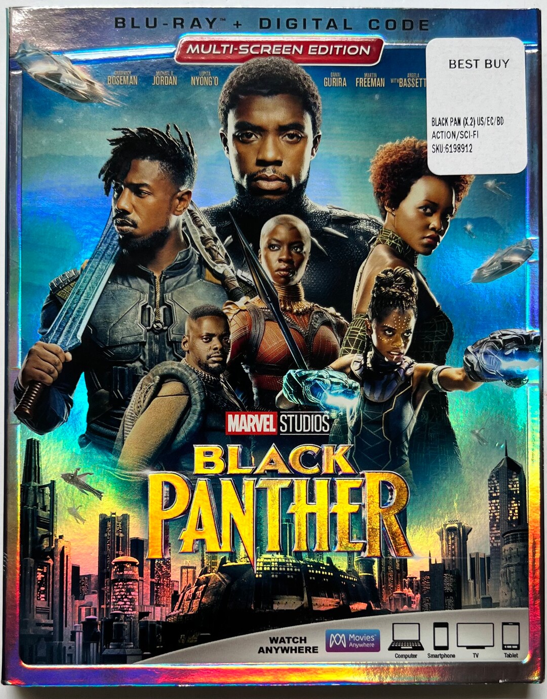 Black Panther blu-ray - Etsy