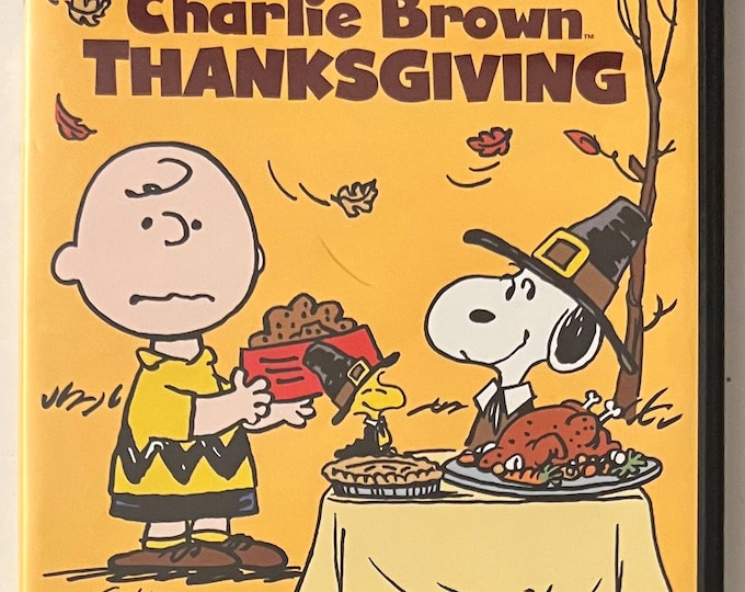A Charlie Brown Thanksgiving (DVD) - Etsy