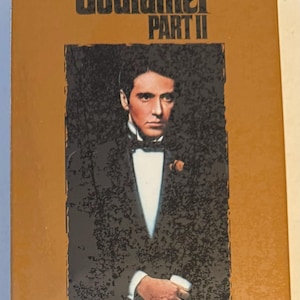 The Godfather Part II (VHS) Sealed - Etsy