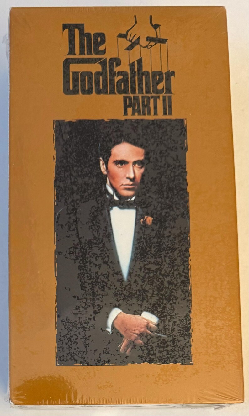 The Godfather Part II (VHS) Sealed - Etsy