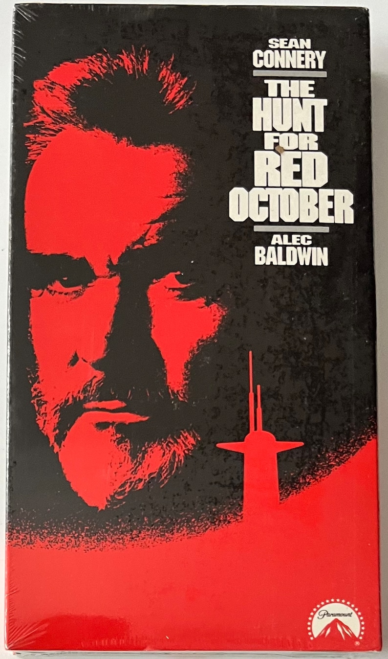 The Hunt for Red October VHS Sealed - Etsy