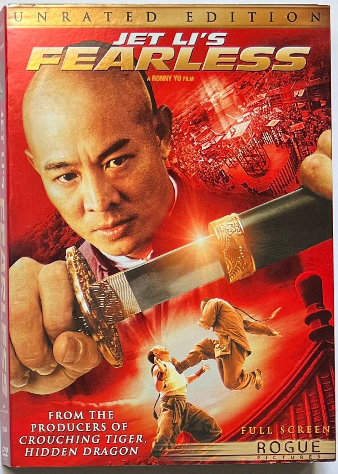 Jet Li's Fearless Unrated Edition (dvd) - Etsy