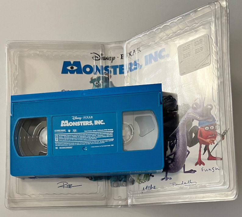 Monsters, Inc. VHS - Etsy