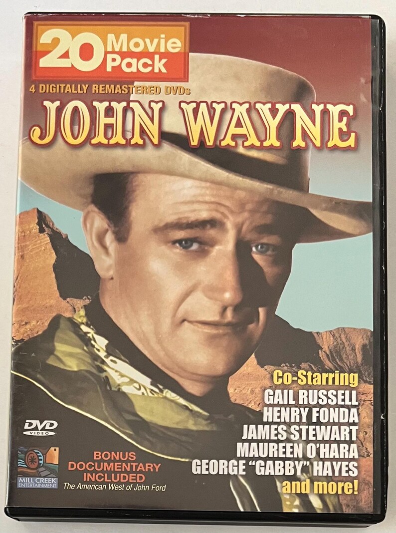 John Wayne - 20 Movie Pack (DVD) - Etsy