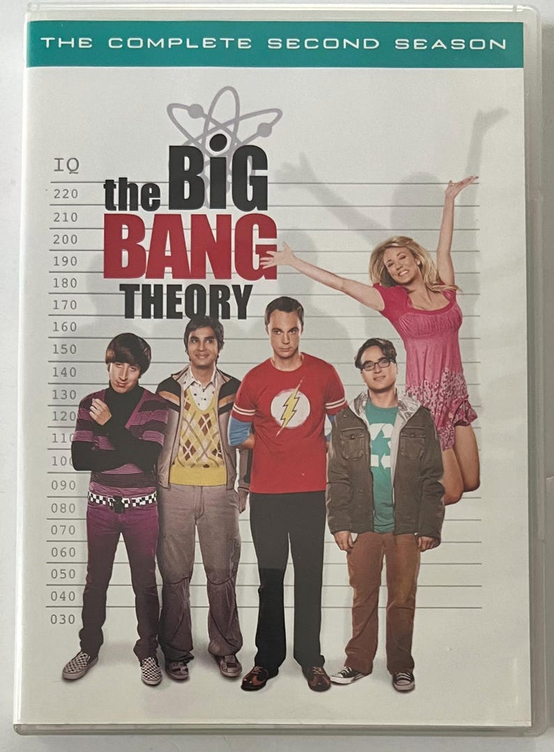 The Big Bang Theory - Season 2 (DVD) - Etsy