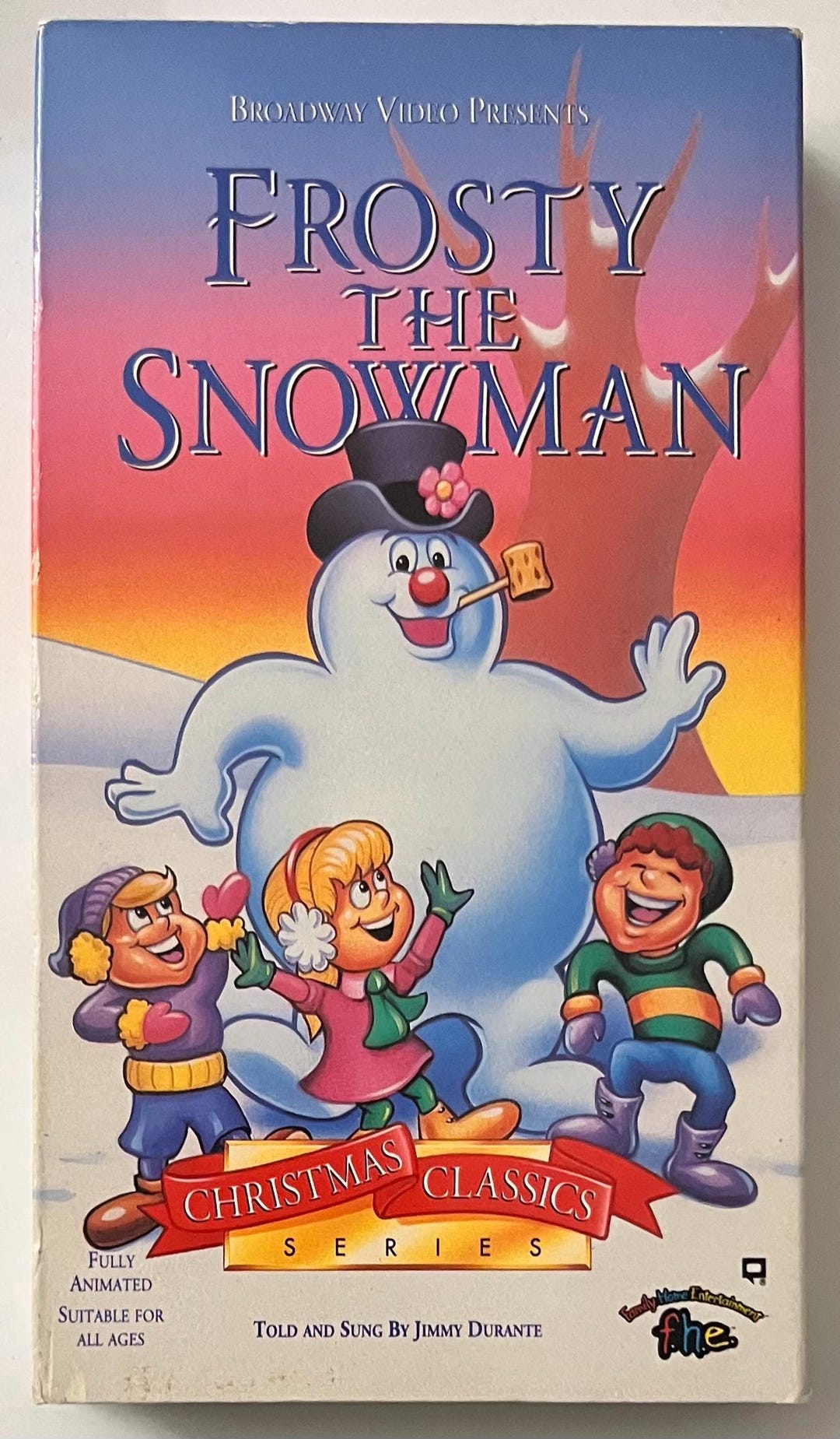 Frosty the Snowman VHS - Etsy