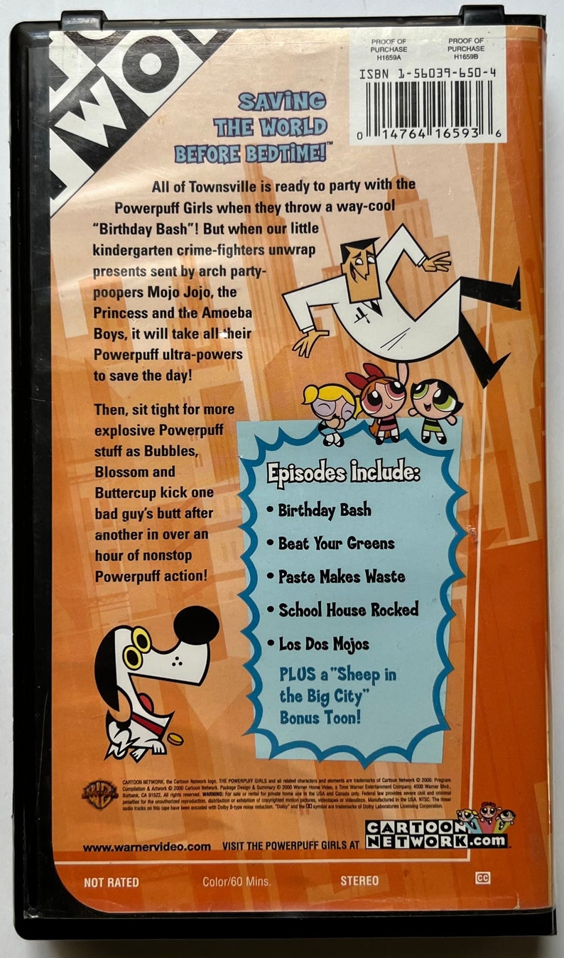 The Powerpuff Girls Birthday Bash vhs - Etsy Australia
