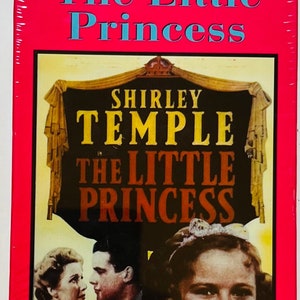 The Little Princess - Shirley Temple (vhs) Sealed - Etsy