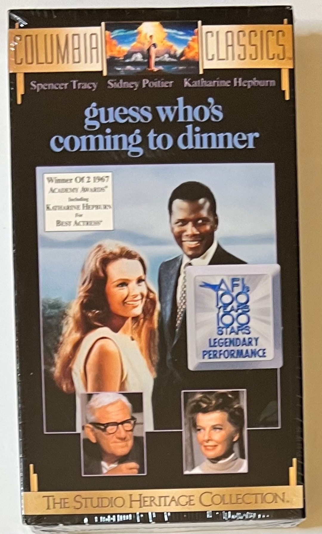 Guess Who's Coming to Dinner vhs Sealed - Etsy