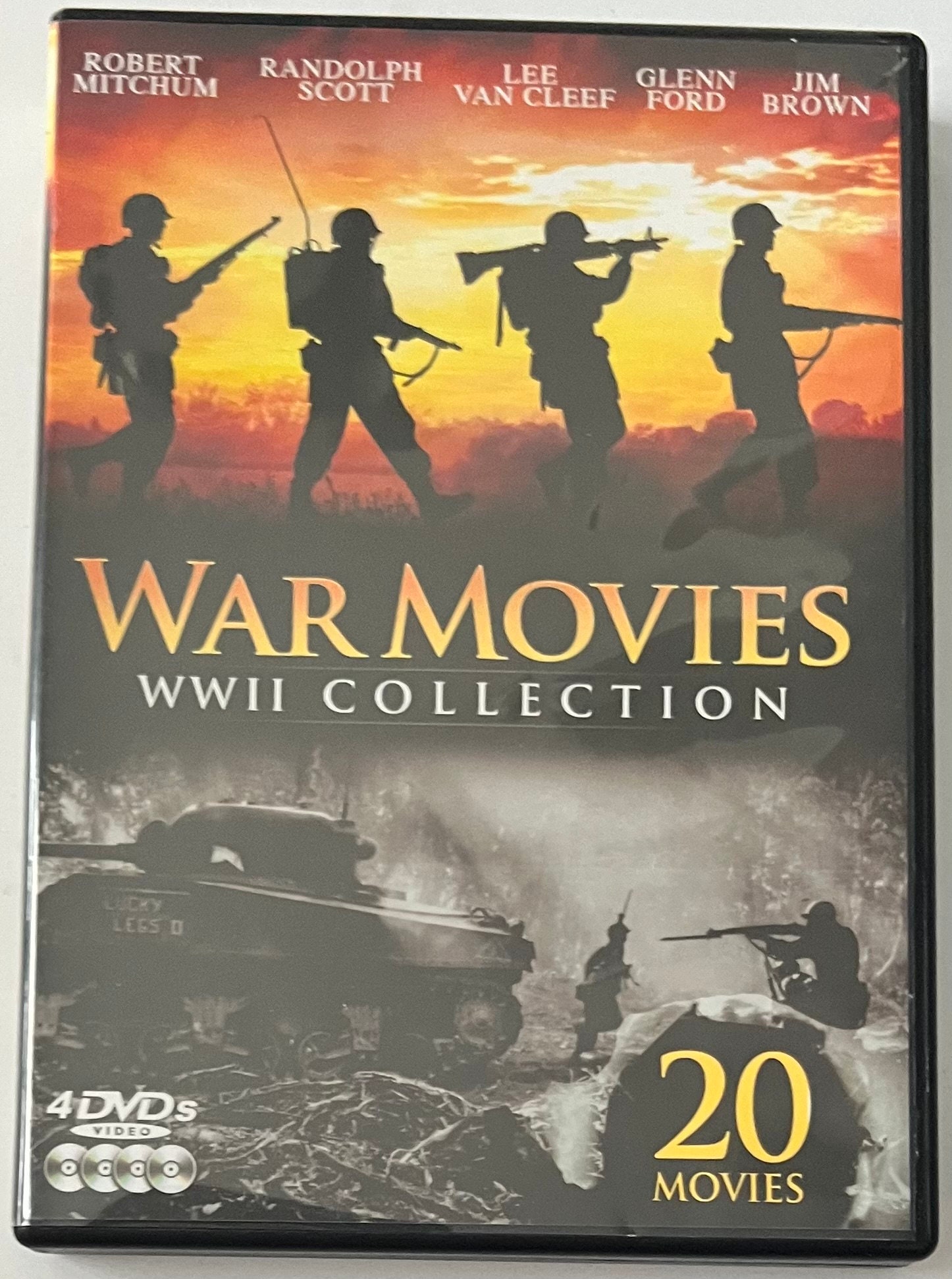 War Movies WWII Collection 20 Movie Pack DVD - Etsy