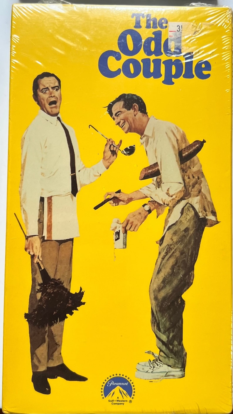 The Odd Couple (vhs) Sealed - Etsy