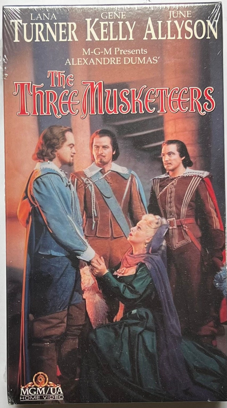 The Three Musketeers (vhs) Sealed - Etsy
