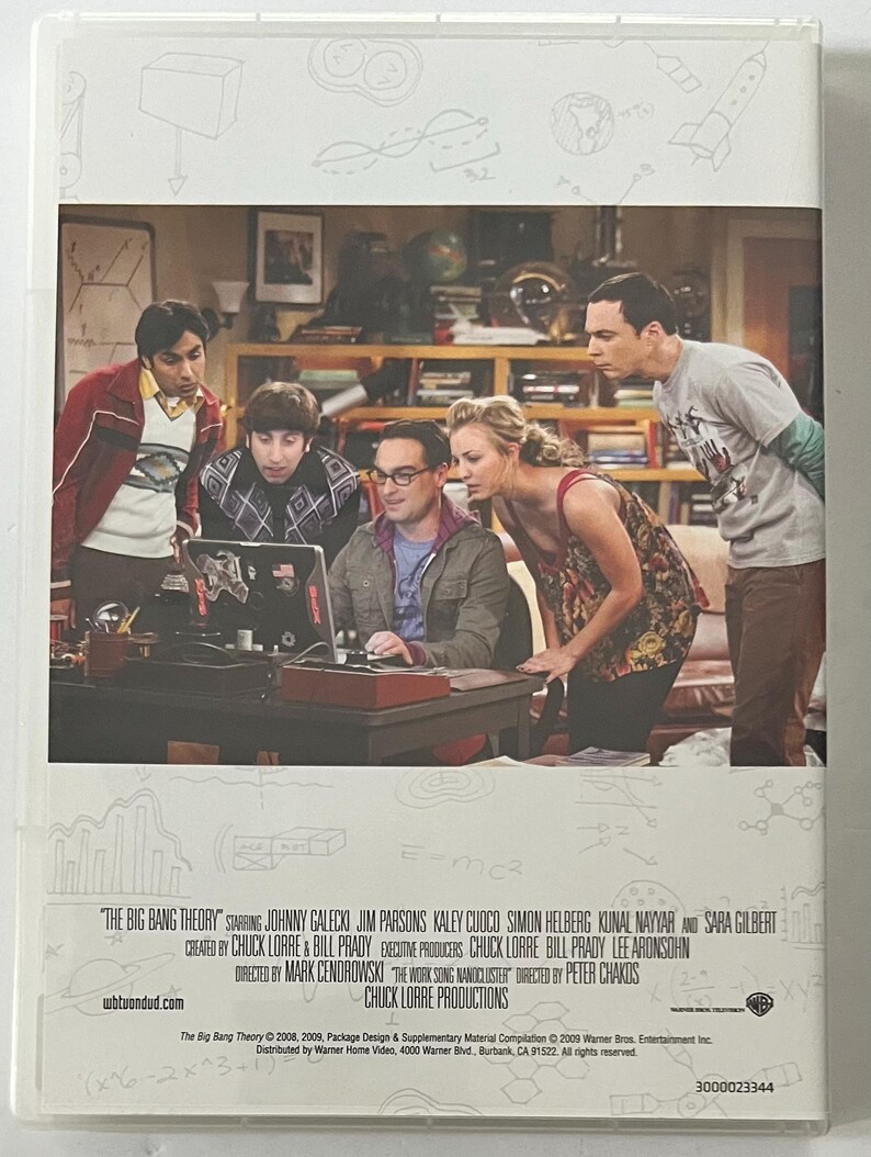 The Big Bang Theory - Season 2 (DVD) - Etsy