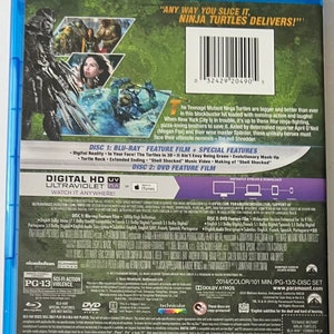 Teenage Mutant Ninja Turtles (blu-ray/dvd) - Etsy