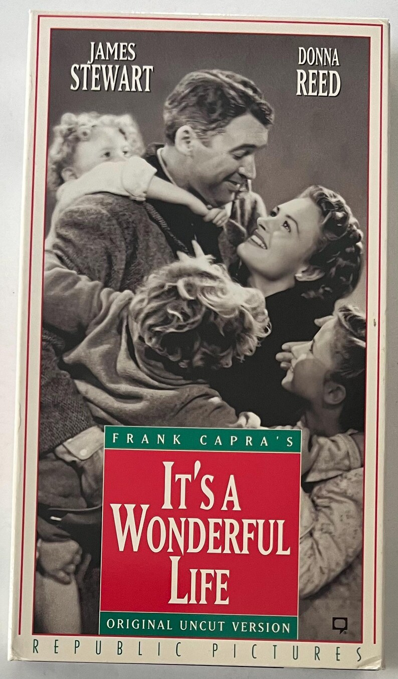 It's a Wonderful Life (VHS) - Etsy