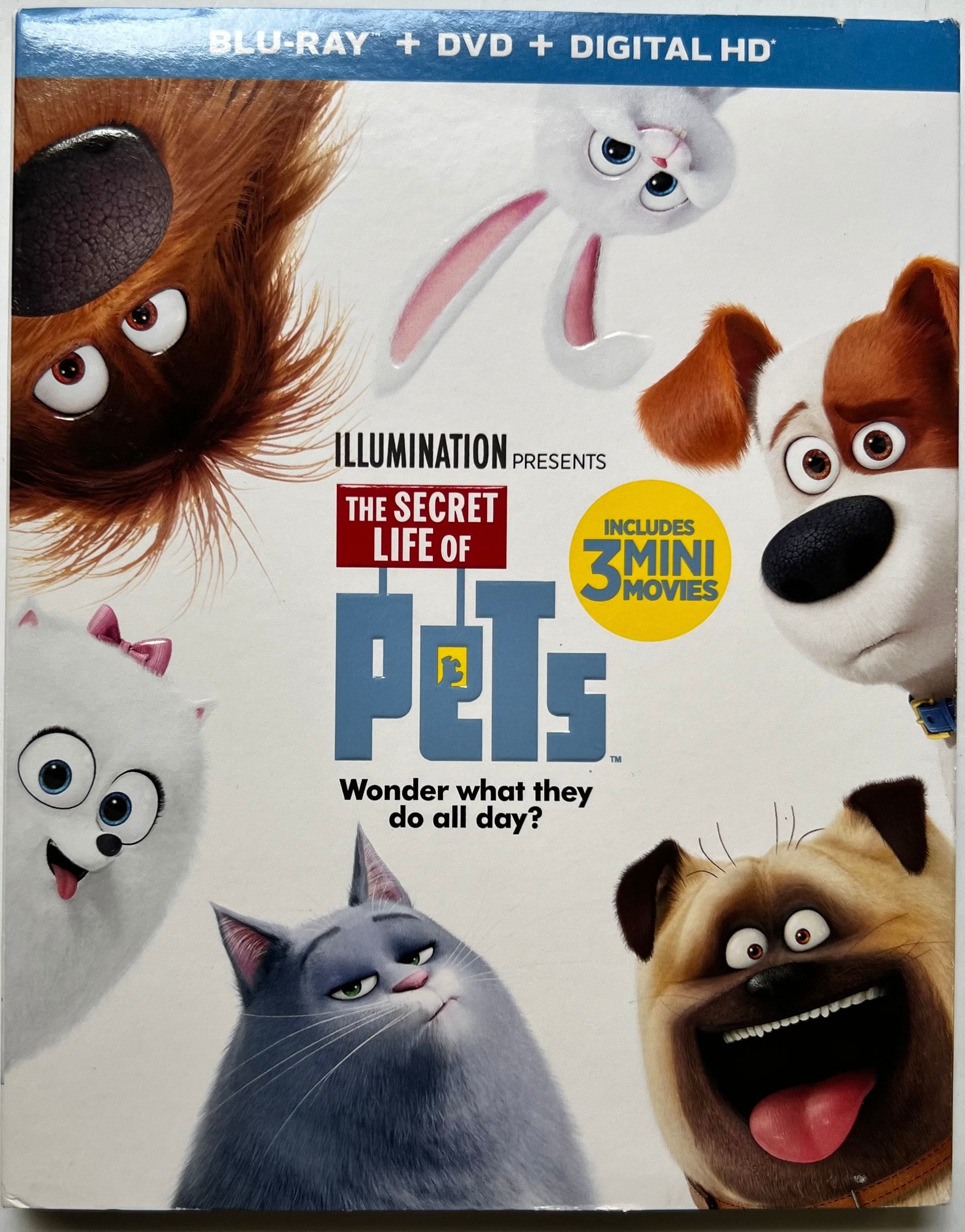The Secret Life of Pets (blu-ray/dvd) - Etsy
