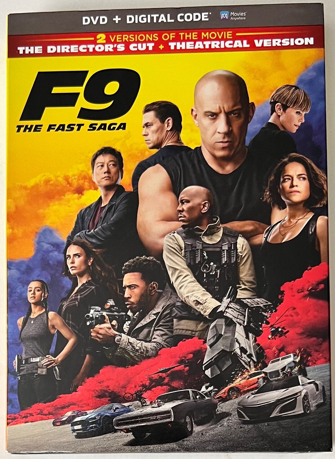 Fast & Furious, F9 the Fast Saga DVD Sealed - Etsy