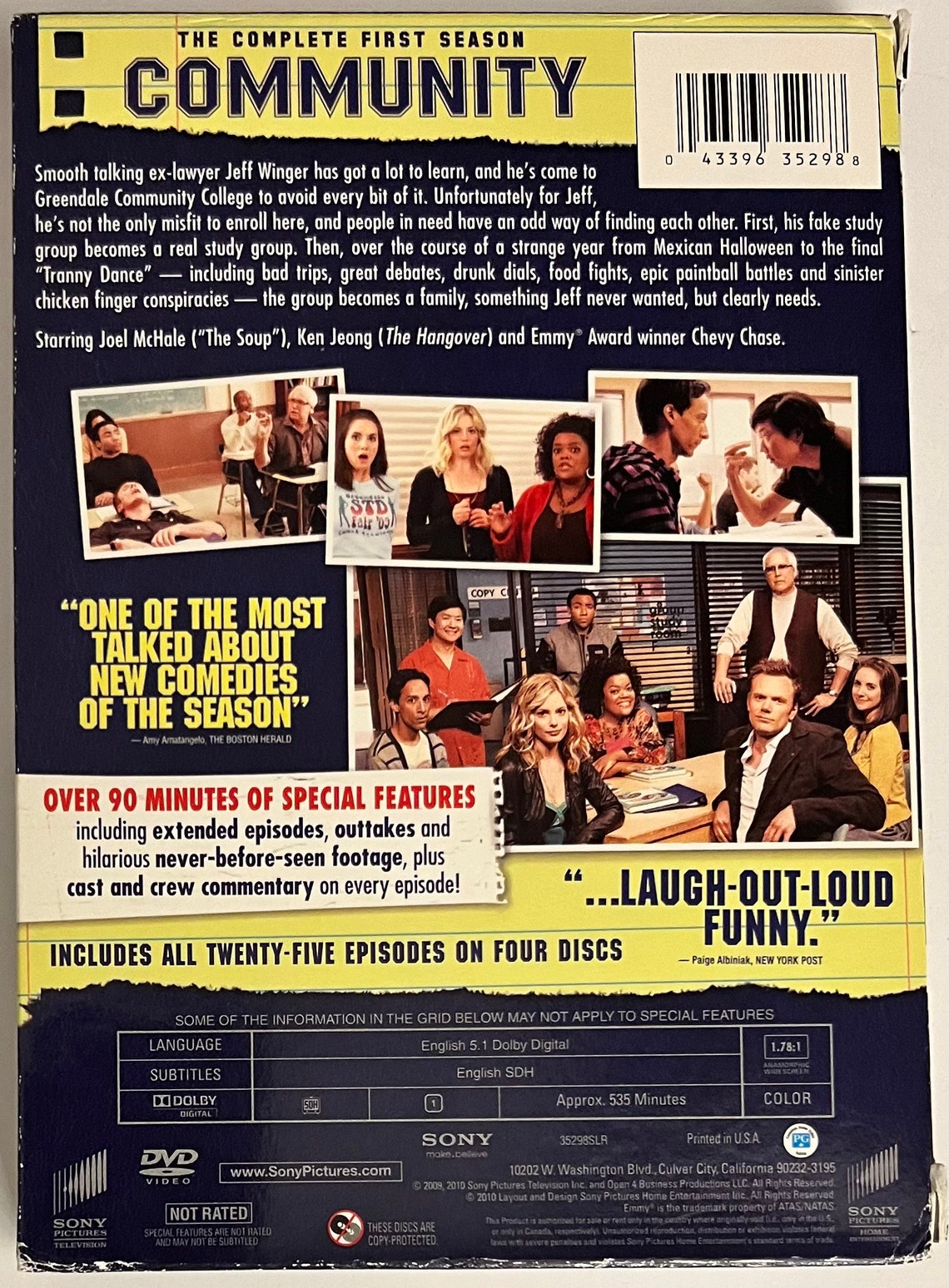 Community - Season 1 (DVD) - Etsy