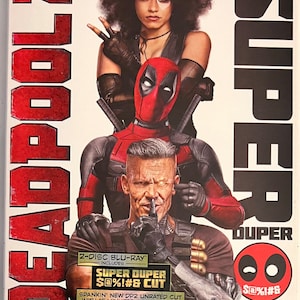 Deadpool 2 (blu-ray) Super Duper Cut - Etsy