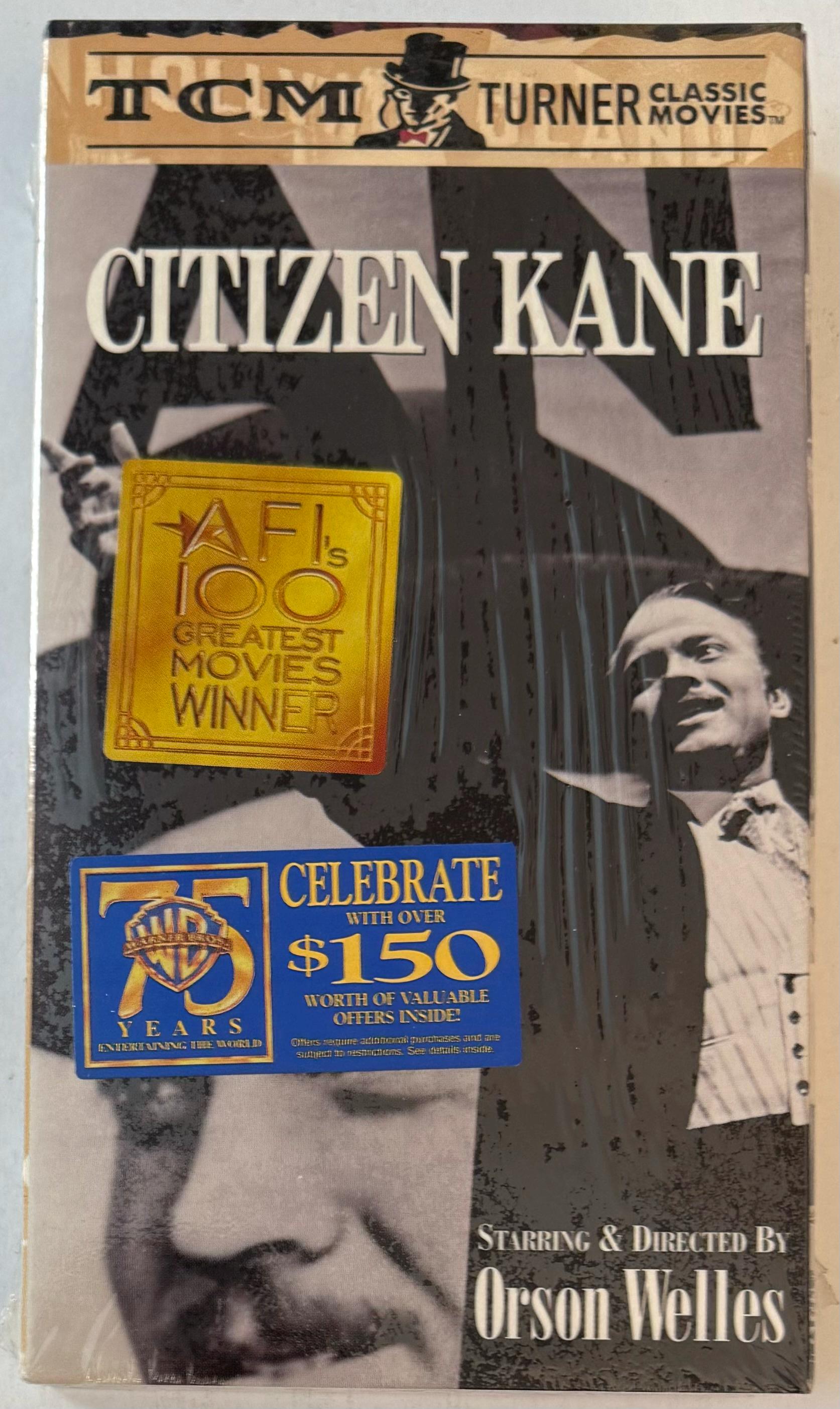 Citizen Kane (VHS) Sealed - Etsy