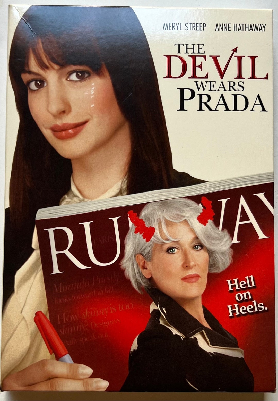 Devil Wears Prada dvd With Exclusive Little Piggy Went to Prada Book - Etsy