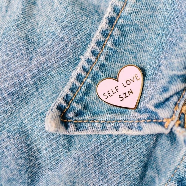 Self Care Enamel Pin Etsy