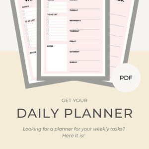To Do List | Weekly Digital Planner | Digital Planner | Printable ...