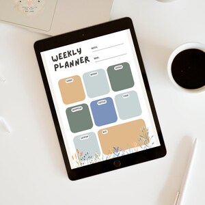 To Do List | Weekly Digital Planner | Digital Planner | Daily Checklist ...