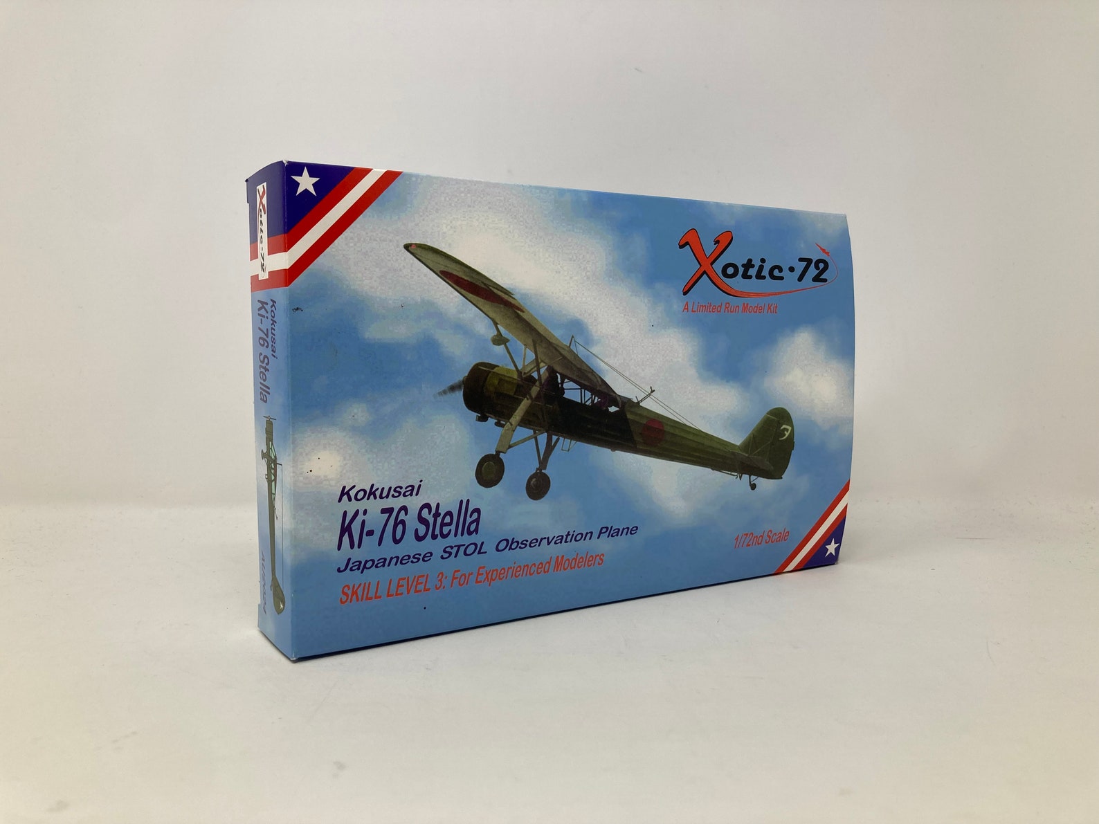 Xotic Kokusai Ki-76 Stella Japanese STOL Observation Plane 1/72 Scale ...