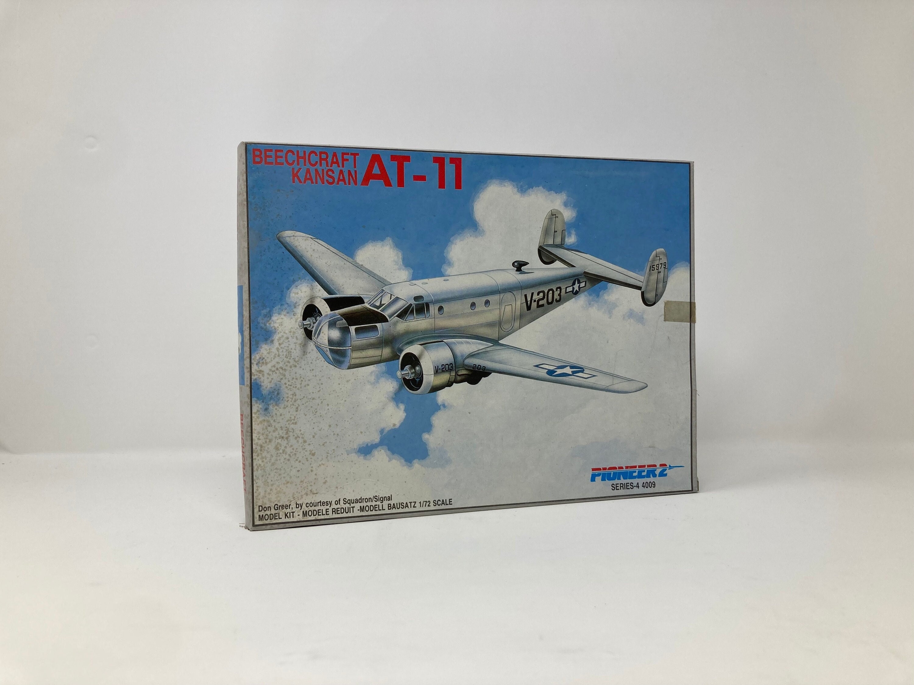 Pioneer 2 Beechcraft Kansan AT-11 1/72 Scale Model Kit New in Box ...